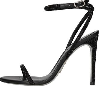 Rene Caovilla Femme, Chaussures, Noir, Taille: 36 EU Ellabrita Sandal