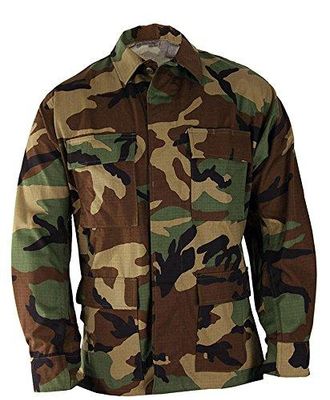 Propper Hommes Uniforme BDU Manteau Woodland Taille L