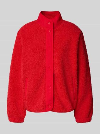 Jake*s Casual Regular Fit Sweatjacke aus Teddyfell