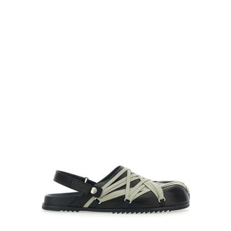 Rick Owens Megalace Mule Granola - - Shoes - Herren - Schwarzk - 42 EU