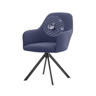 Generic Jacquard Samt Stuhlbezug Dehnbarer Esszimmerstuhl & B&uuml;rostuhl &Uuml;berzug, Elastische Velours-Gebogene R&uuml;cken Schutz F&uuml;r Schminktisch,Esszimmerstuhlbez&uuml;ge