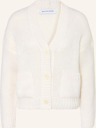 Iris Von Arnim Iris Von Arnim Strickjacke Limone Mit Mohair Und Seide weiss