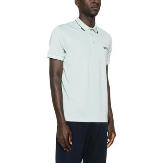 HUGO BOSS Homme, Tops, Bleu, Taille: S Paul Pro Polo