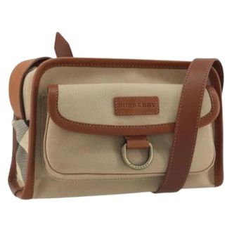 Burberry Pre-owned Canvas Shoulder Bag - - Pre-owned - Damen - Beige - ONE SIZE