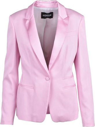 Dondup Femme, Vestes, Rose, Taille: 38 FR Giacca Sfiancata