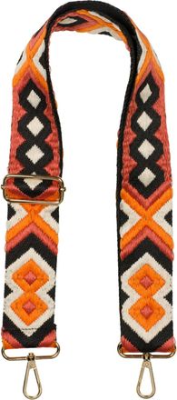 styleBREAKER Taschenzubeh&ouml;r Wechsel Taschengurt Ethno Muster bunt