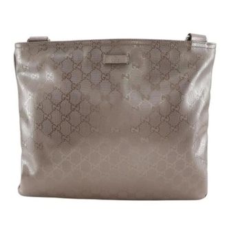 Gucci Sac bandouli&egrave;re vintage Pre-owned - Femme - Pre-owned - Brun - Taille: ONE Size