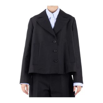 Marni Damen, Jacken, Schwarzk, SGröße