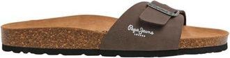 Pepe Jeans London Sandales Bio Single Chicago Marron