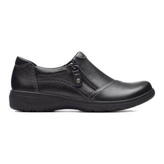 Clarks Schwarzer Damenschuh Eleganter Slip-On-Stil - - Shoes - Damen - Schwarzk - 38 EU