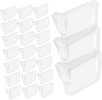 DOITOOL 40 Stück Abnehmbare Kunststoff Kühlschrank Teiler Für Seitentür Multifunktionaler Gefrierschrank Trenner Zur Lebensmittelklassifizierung Und Platzspar