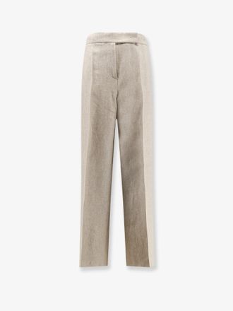 Max Mara Linen Ginnico trousers - MAX MARA - gender_Woman
