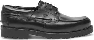 Heinrich Dinkelacker Slipper & Pantoletten - Bootsschuh Miami Plain BC - Gr. 40,5 (EU) - in Schwarz - für Damen