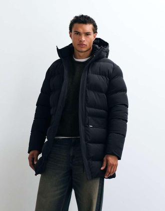 Capo Capo doudoune premium mi-longue noire