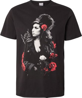 Amplified T-Shirt AMY WINHOUSE-POSES WITH ROSES