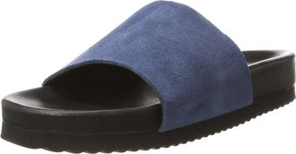 Selected Damen Sfaugusta Slider Flip Flops, Blau (Allure), 39 EU