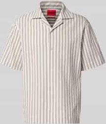 HUGO BOSS Relaxed Fit Freizeithemd aus Baumwoll-Mix Modell ESPINO