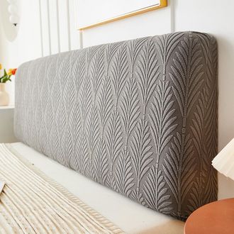 Generic Elastischer Kopfteilbezug, universelle Staubschutzh&uuml;lle, M&ouml;belschutz, rutschfeste Unterseite und einfache Anbringung f&uuml;r G&auml;stezimmer und stilvolle Ein