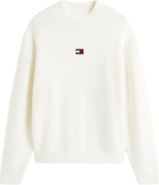 Tommy Hilfiger Pull c&ocirc;tel&eacute; droit &agrave; logo