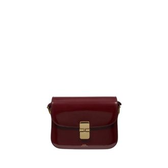 A.P.C. A.p.c. - Grace Petit Sac - Femme - Sacs - Rouge - Taille: ONE Size