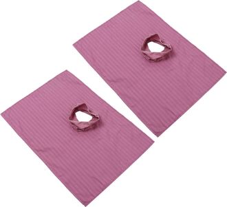 Valiclud 2 St&uuml;ck Massageliegen Laken mit Gesichts&ouml;ffnung Hautfreundlicher Kosmetikbezug aus Weichem Stoff Universell Kompatibel mit Spa und Kosmetikliegen Wasc