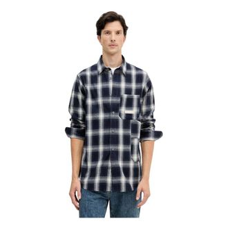 A|X Armani Exchange Cotton Shirt - - Shirts - Herren - Blau - S