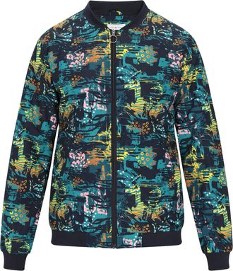 Mymo Jacke M&auml;nner dunkelgr&uuml;n mehrfarbig