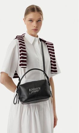 Tommy Jeans Handtasche Tjw Bold Camera Bag AW0AW18470 Schwarz