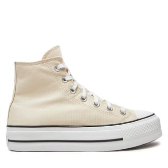 Converse Sneakers aus Stoff Converse Chuck Taylor All Star Lift Platform HI A08214C Beige