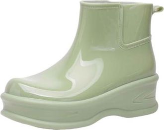 Generic Bottes en caoutchouc pour femme avec fond &eacute;pais - Faciles &agrave; nettoyer - Durabilit&eacute; accrue - Imperm&eacute;ables - Faciles &agrave; mettre et &agrave; enlever - Bottes de pl