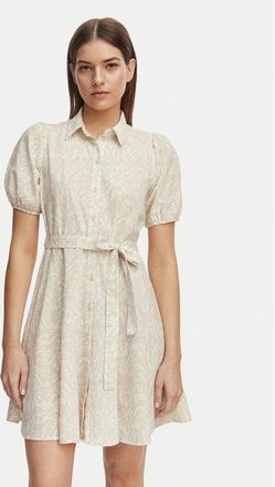 Vero Moda Kleid f&uuml;r den Alltag Dicthe 10303728 Beige Regular Fit