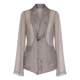 Rick Owens Stag JKT - - Jackets - Damen - Gr&uuml;n - S