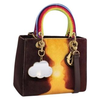 Dior Pre-owned Vintage Velor Hand Bag - Femme - Pre-owned - Multicolore - Taille: ONE Size