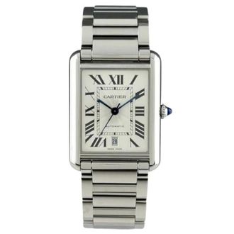 Cartier Montre-bracelet vintage Pre-owned - Homme - Pre-owned - Gris - Taille: ONE Size