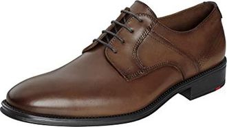 Lloyd Chaussures à lacets Gala pour homme - Chaussures daffaires - Derby - Coupe normale - Cuir, Cognac Midnight 13, 42 EU