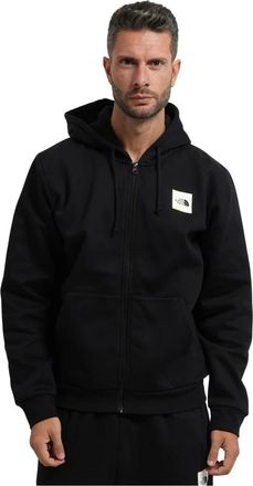 The North Face Evo Box Half Dome Full-Zip Sweat &agrave; capuche - Homme - Sport - Noir - Taille: XL
