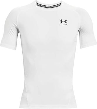 Under Armour Kompressions-Trainingsshirt wei&szlig; Herren - - Tops - Herren - Wei&szlig; - 2XL