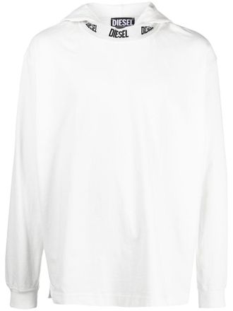 Diesel hoodie T-Wahood-E1 - Blanc