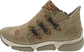 Rieker Bottines courtes pour femme Beige Taille 36 EU, beige, 36 EU