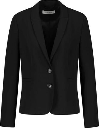Gerry Weber Femme, Vestes, Noir, Taille: 46 FR Blazer &Eacute;l&eacute;gant