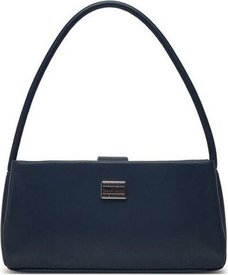 Tommy Jeans Handtasche Tjw American Cool Shoulder Bag AW0AW17295 Dunkelblau