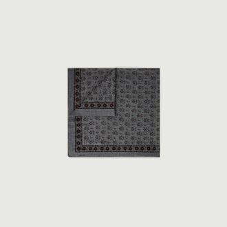 SOEUR FOULARD CLASSIQUE LAINE GRIS