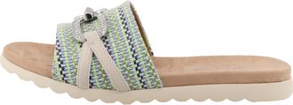 Tom Tailor Tom Tailor Damen 5390490030 Schiebe-Sandalen, Blue-Multi, 40 EU