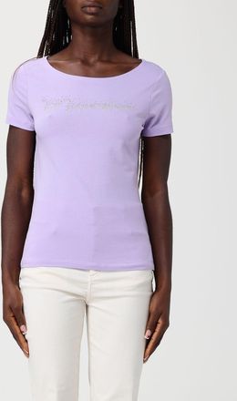 Emporio Armani T-Shirt EA7 Femme couleur Lilas