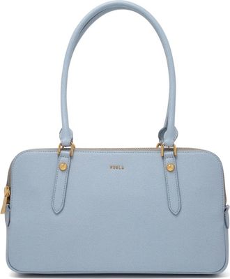 Furla Femme, Sacs, Bleu, Taille: ONE Size Giulia Boston Bag M