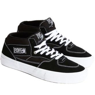 Vans Half Cab PRO Chaussures de Sport de Skateboard Originales Unisexe Adulte Limited Edition Caballero 2026, Noir blanc, 42.5 EU