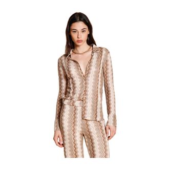 Mason's Damen, Blusen & Hemden, Beige, XLGr&ouml;&szlig;e