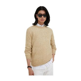 American Vintage Round-Neck Strickwaren - - Knitwear - Herren - Beige - XL