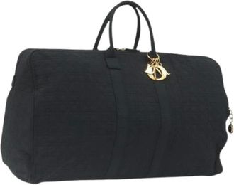 Dior Sac Boston Pre-owned - Femme - Pre-owned - Noir - Taille: ONE Size