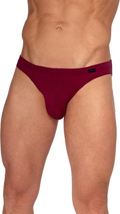 Olaf Benz Herren String rot Mikrofaser unifarben